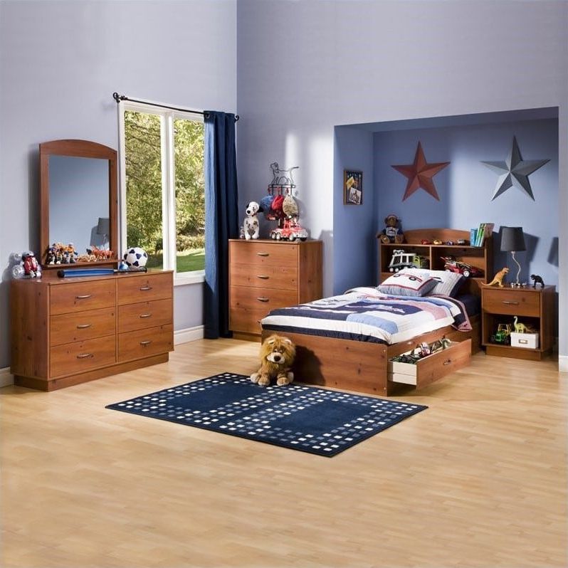 Kamar Set Anak Farmhouse Kayu Jati - Asia Furniture Living