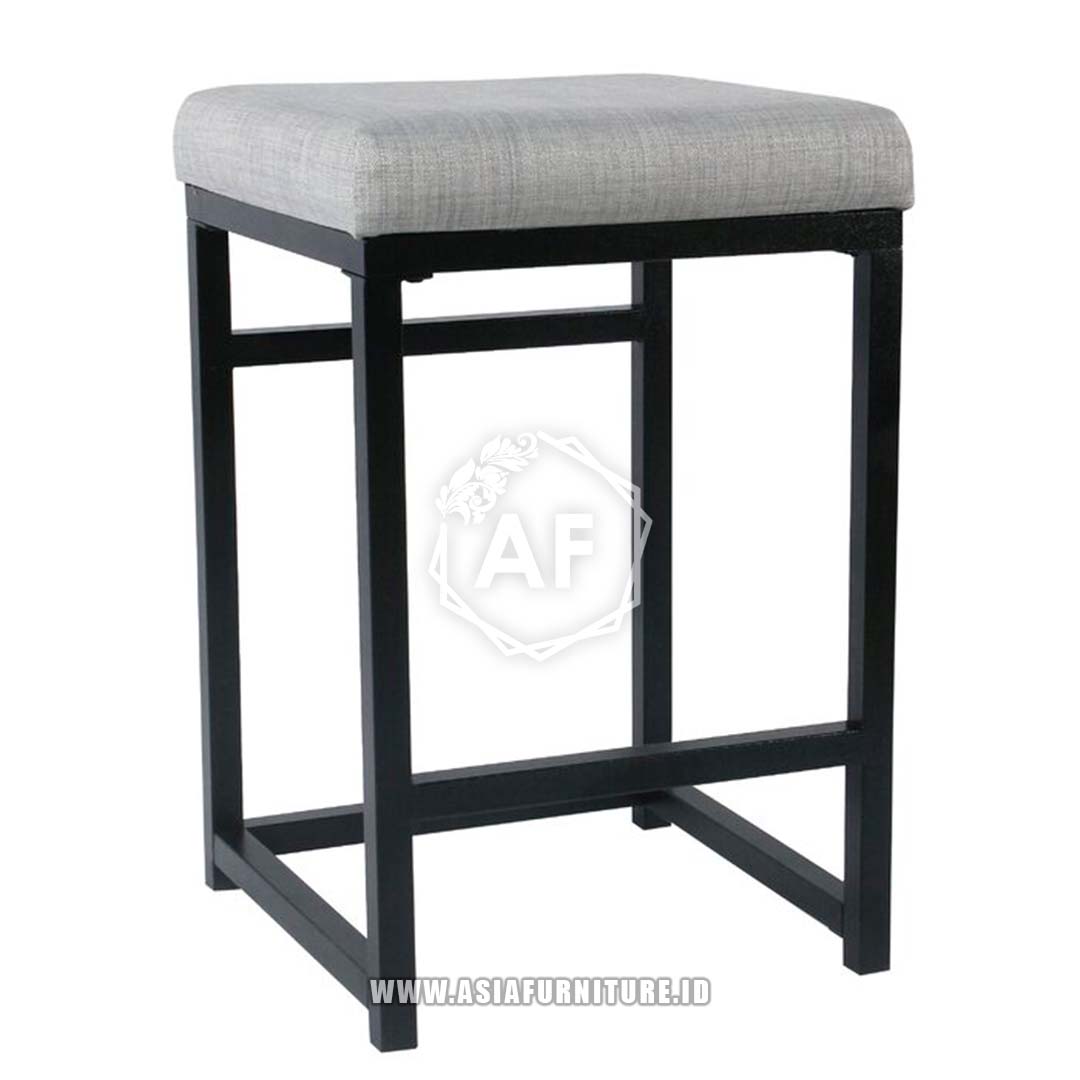 Kursi Bar Mini Black Minimalis - Asia Furniture Living