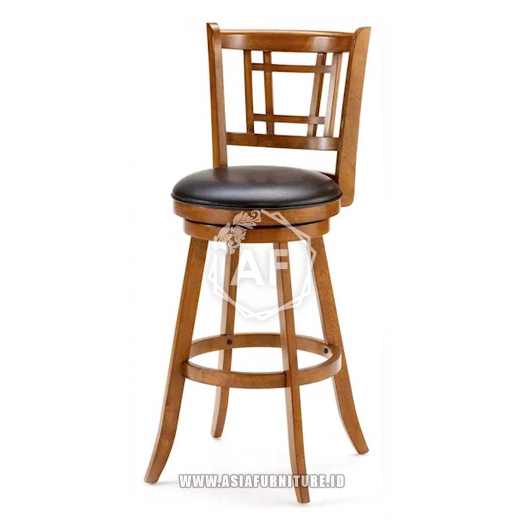 Kursi Bar Putar Klasik Elegan - Asia Furniture Living