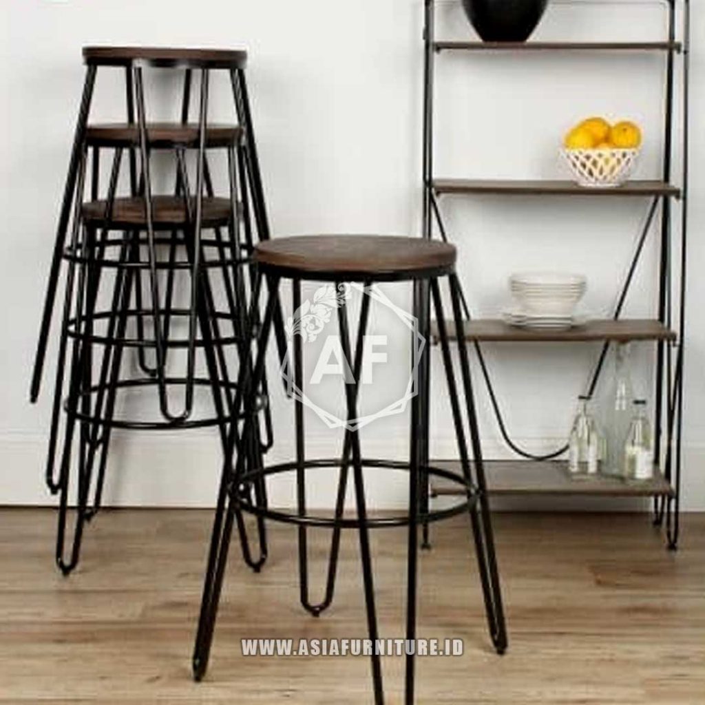 Kursi Minimalis Besi Elegan - Asia Furniture Living