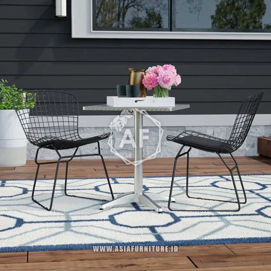 Kursi Cafe Besi Cantik Minimalis - Asia Furniture Living