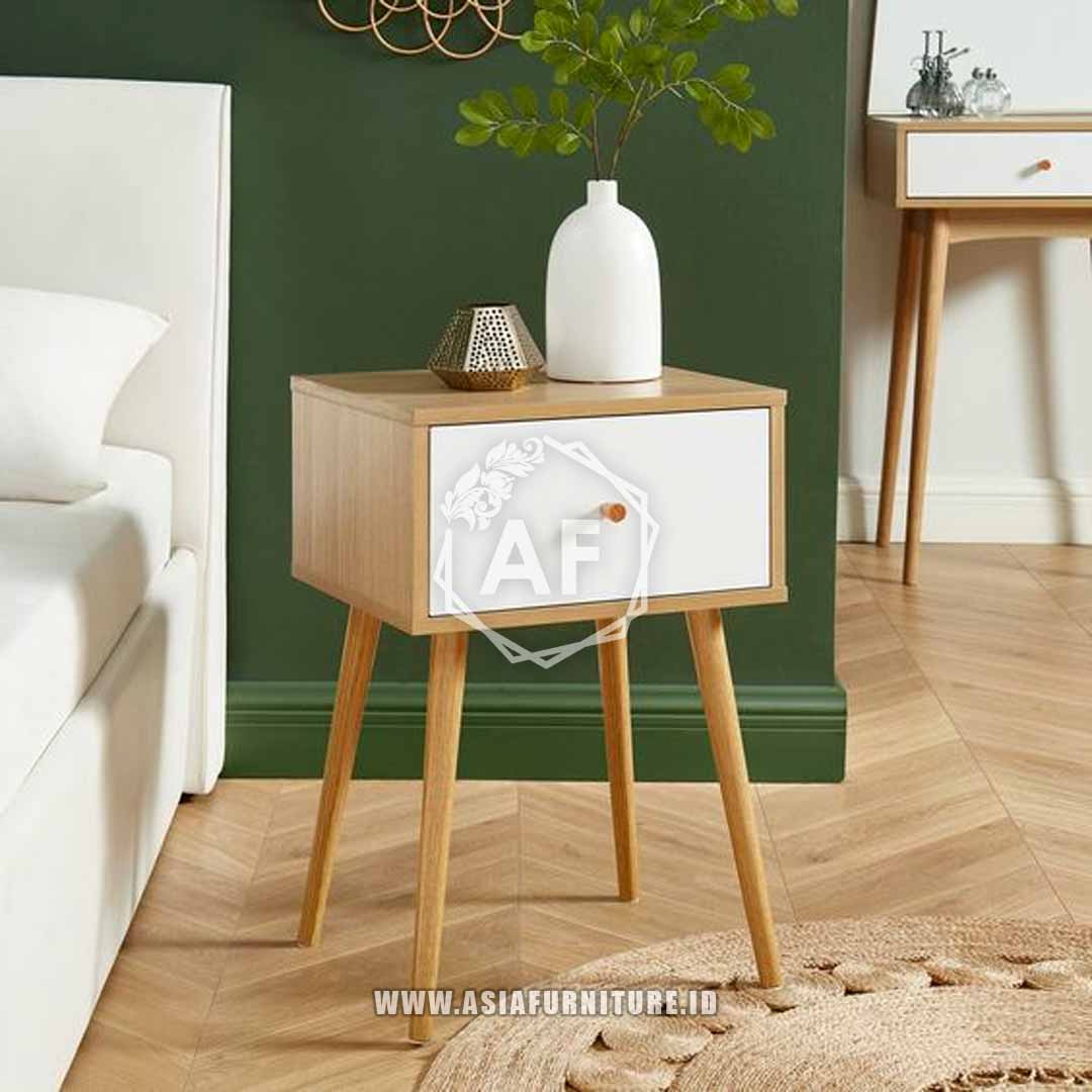 Meja Nakas Minimalis Jati Populer - Asia Furniture ID